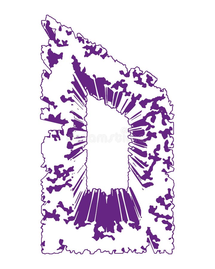 Rough and Broken Gothic Style Letter.Custom Font. Stock Illustration ...