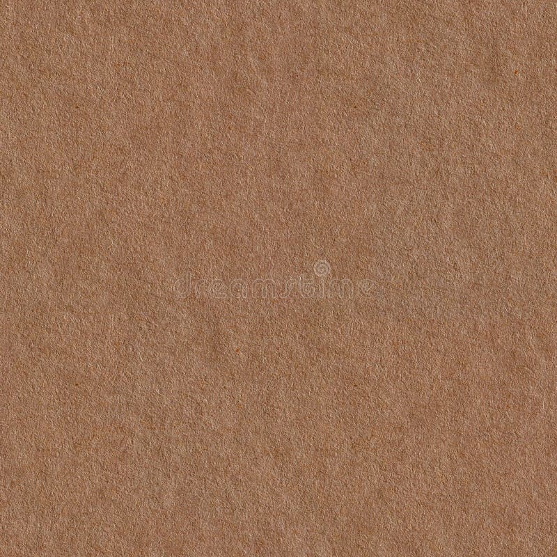 Rough Brown Paper. Tile Ready. Seamless Square Texture. Stock Photo ...