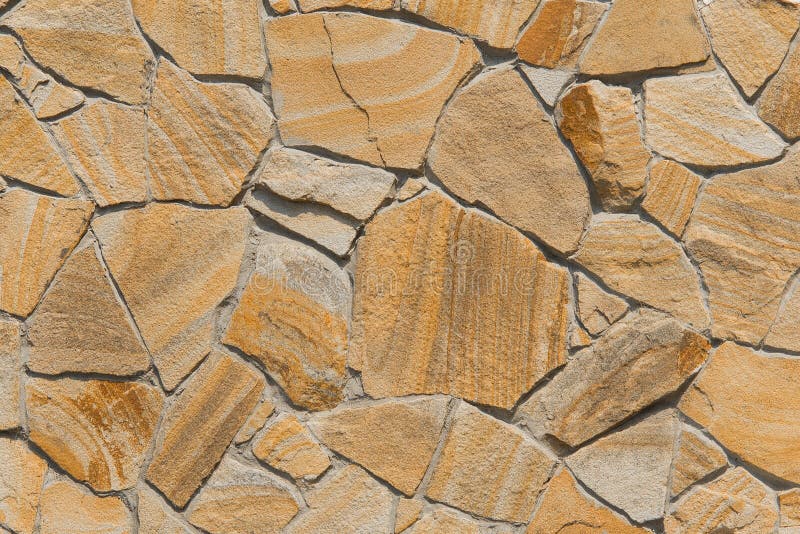 Rough Brown Stone Texture Abstract Mosaic Pattern Floor Wall Rock ...