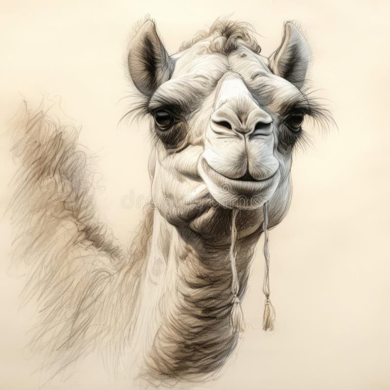 Rough Camel Pencil Sketch: a Comprehensive Guide Stock Illustration ... Rough Camel Pencil Sketch: a Comprehensive Guide Stock Illustration ...