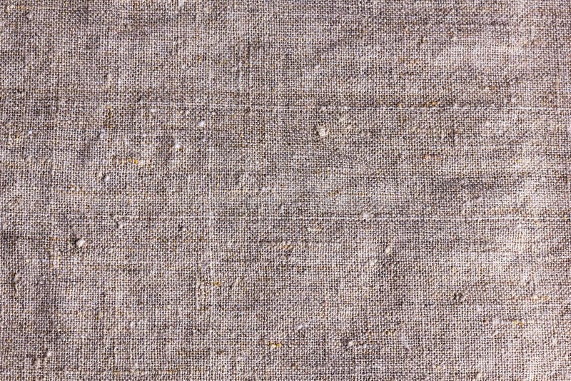 Natural Flax Linen Textured Fabric Throw Blanket Bed Cover. Stock Image ...