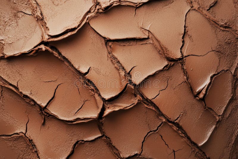 Rough Clay Pottery Texture, Earthy Brown Surface with Visible Hand ...