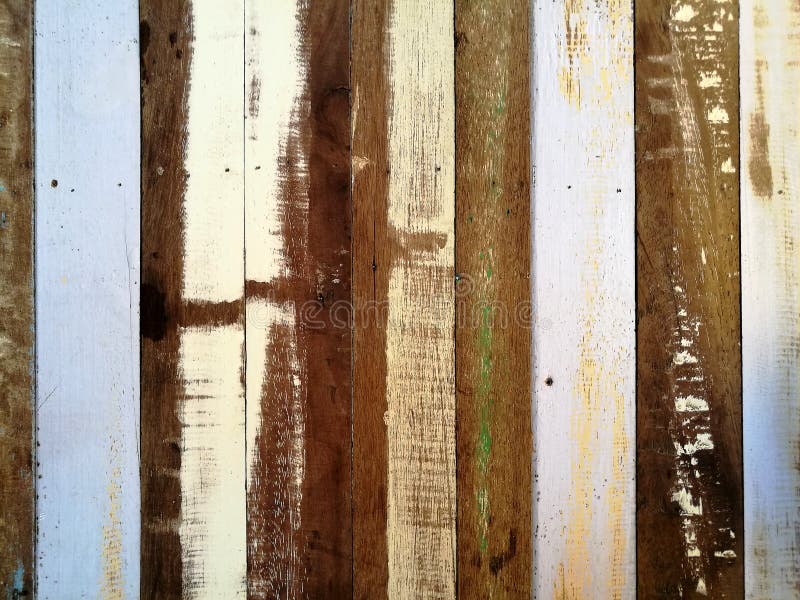 Rough Color Wood Wall Texture Background Stock Image - Image of grunge ...