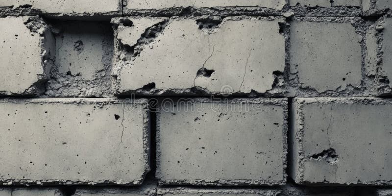 Rough Concrete Block Texture with Visible Seams and Imperfections Stock ...