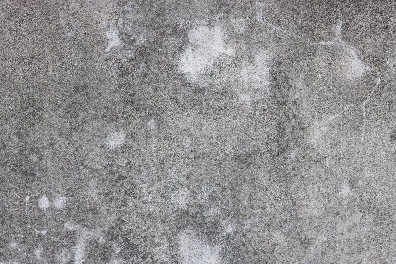 Rough Concrete Grey Wall with White Spots and Cracks on it. Grunge ...