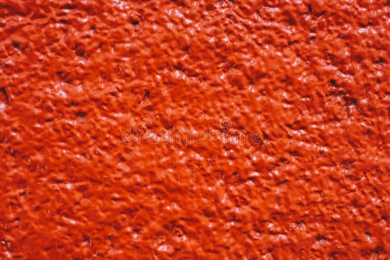 Rough Concrete Red Wall Texture Stock Image - Image of wall, design ...