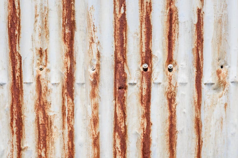 Rough Painted Corrugated Iron Textures Stock Image - Image of plate ...