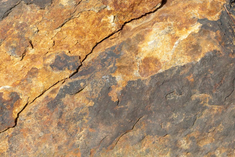 Rough Cracked Texture of Old & Weathered Rock Stock Image - Image of ...