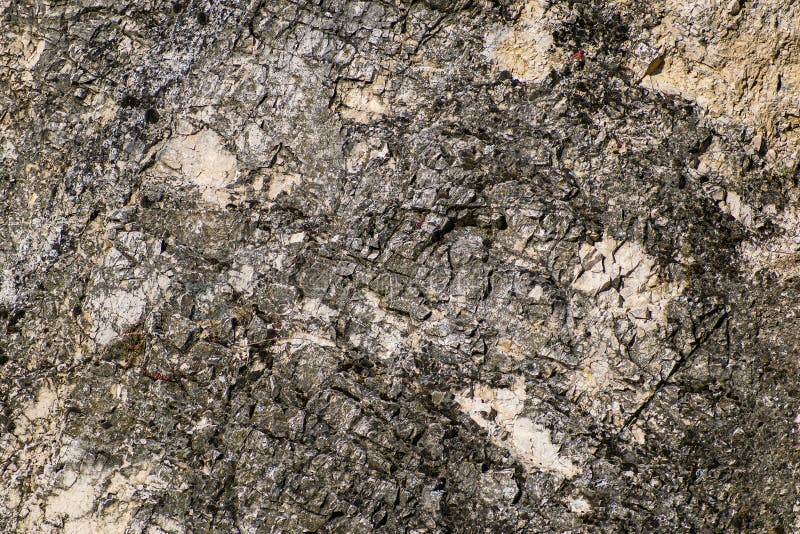 Rough Crumbling Surface Stone Texture Dark Background Stock Photo ...