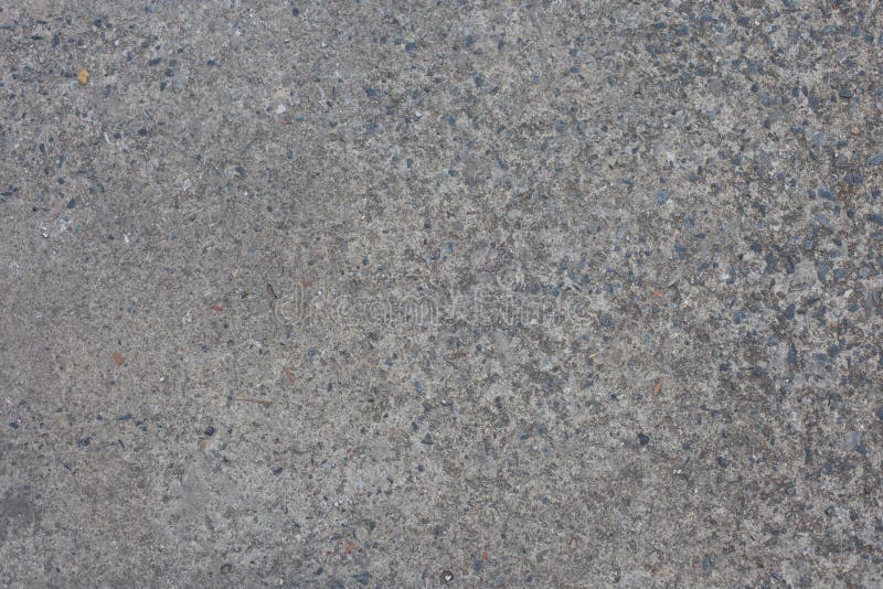 Concrete Floor with Rocks in the Concrete Stock Photo - Image of ...