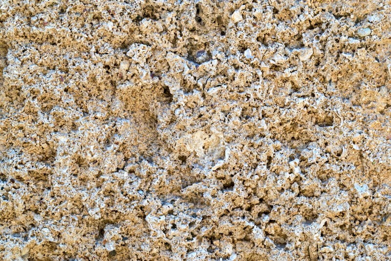 Rough Friable Texture of a Stone Stock Photo - Image of closeup, color ...