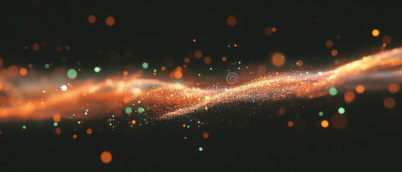 Rough and Grainy Spark Texture Overlay with Space for Branding on a ...