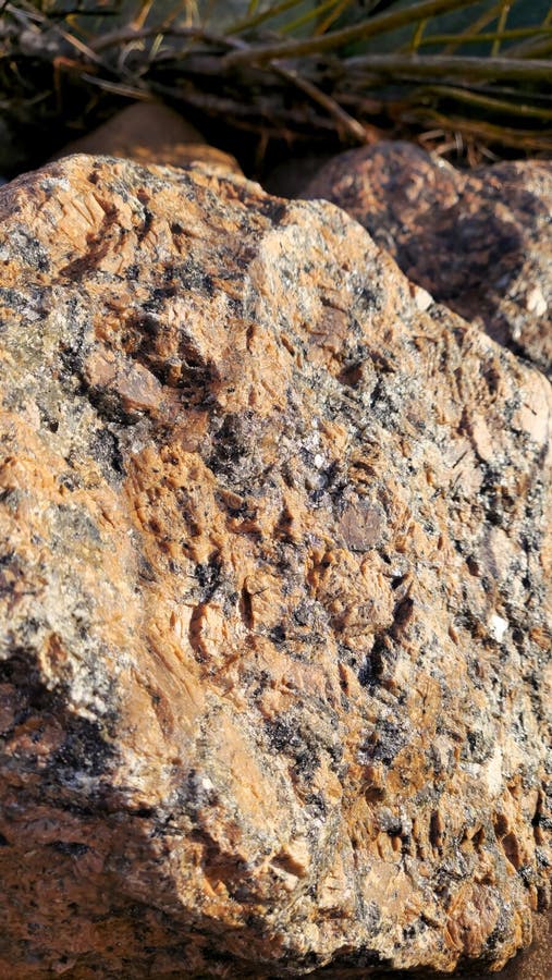 Rough Granite Rock Surface with Natural Shadow Detail Stock Image ...