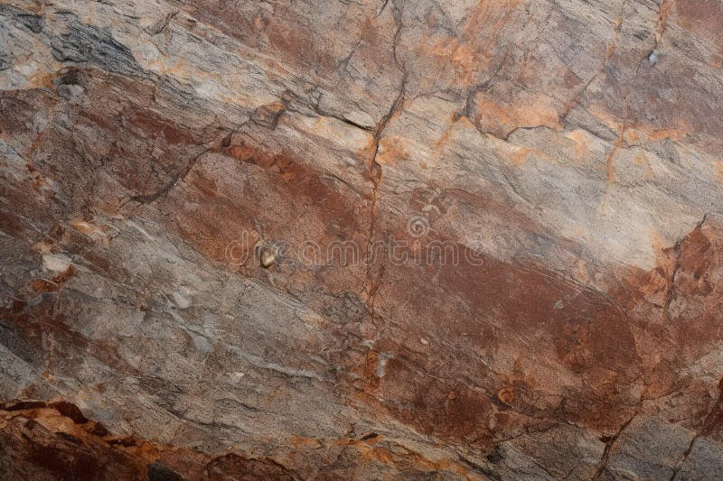 Rough Granite Stone Texture with a Polished Edge Stock Illustration ...