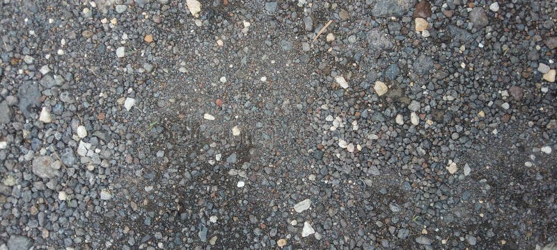 A Rough Gravel Background with Various-sized Small Rocks and Pebbles ...