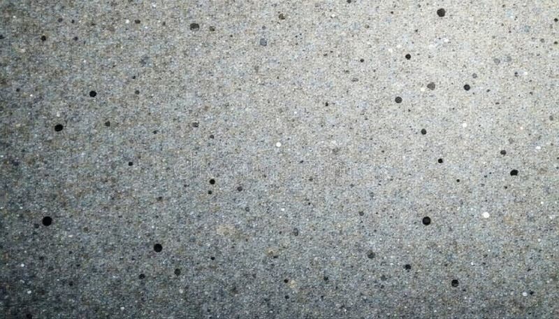 Rough Gray Concrete Surface, Speckled with Tiny Holes and Fine Cracks ...
