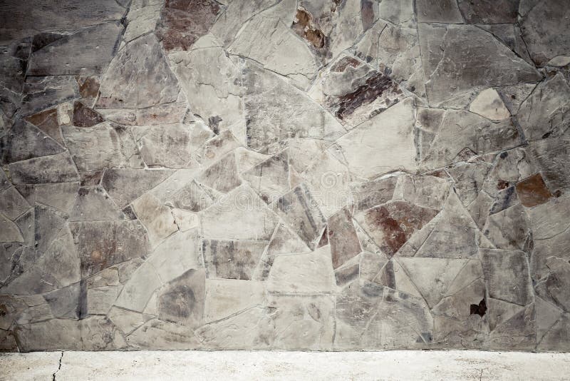 Rough Gray Outdoor Stone Wall, Background Photo Stock Photo - Image of ...