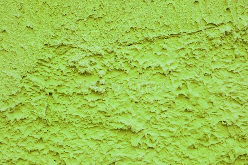 Rough Green Texture Design on the Wall. Stock Image - Image of blank ...