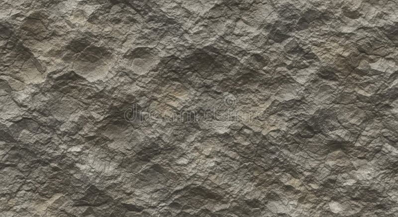 Rough Grey Stone Texture: Seamless Rock Surface Background for Design Stock Illustration ...