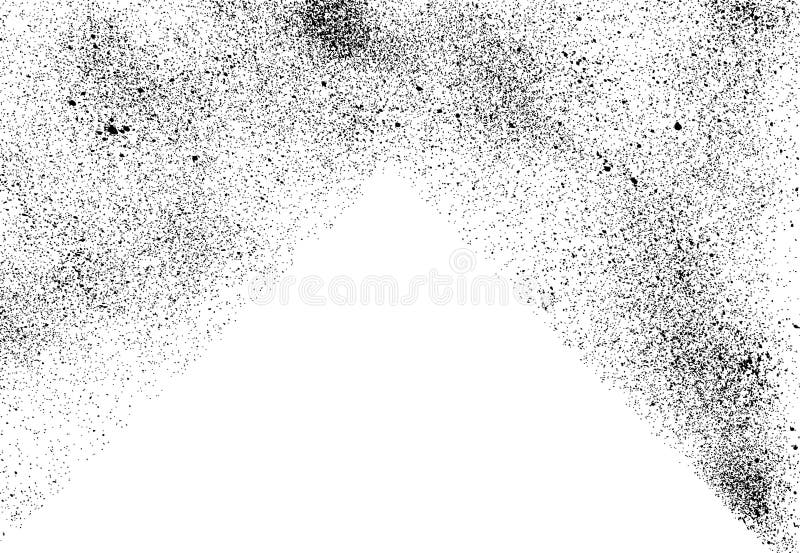 Rough Grunge Texture with Triangular Empty Spaces Stock Vector ...