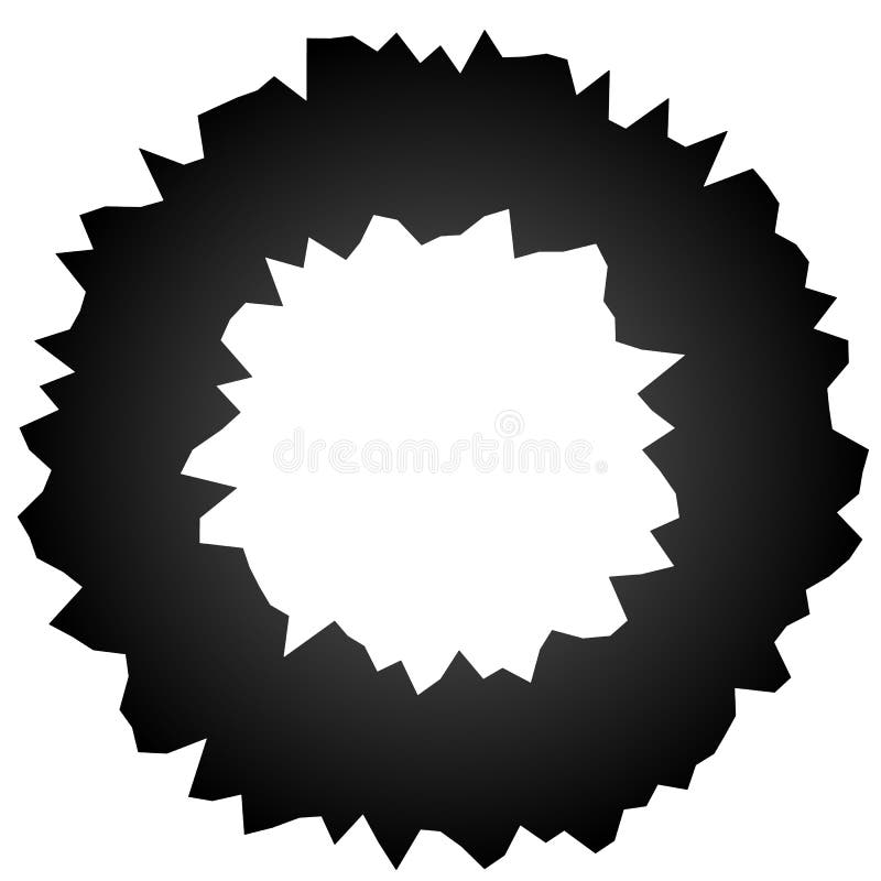 Circle Jagged Edge Stock Illustrations – 564 Circle Jagged Edge Stock ...