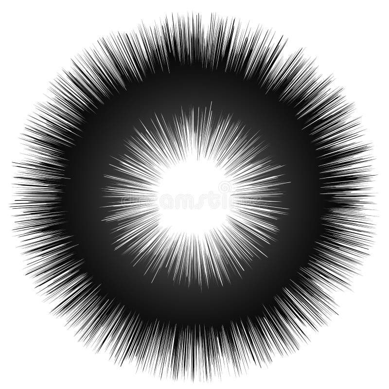 Rough Grungy Abstract Circle Element, Circular Distorted Ring, D Stock ...