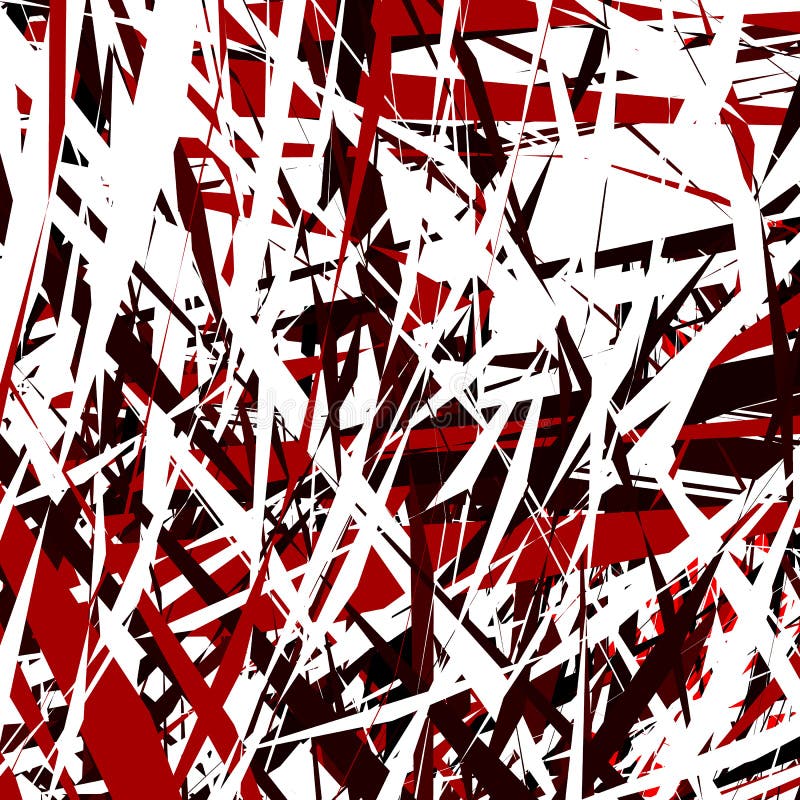 Rough, Grungy Abstract Pattern or Texture with Random Composition of ...