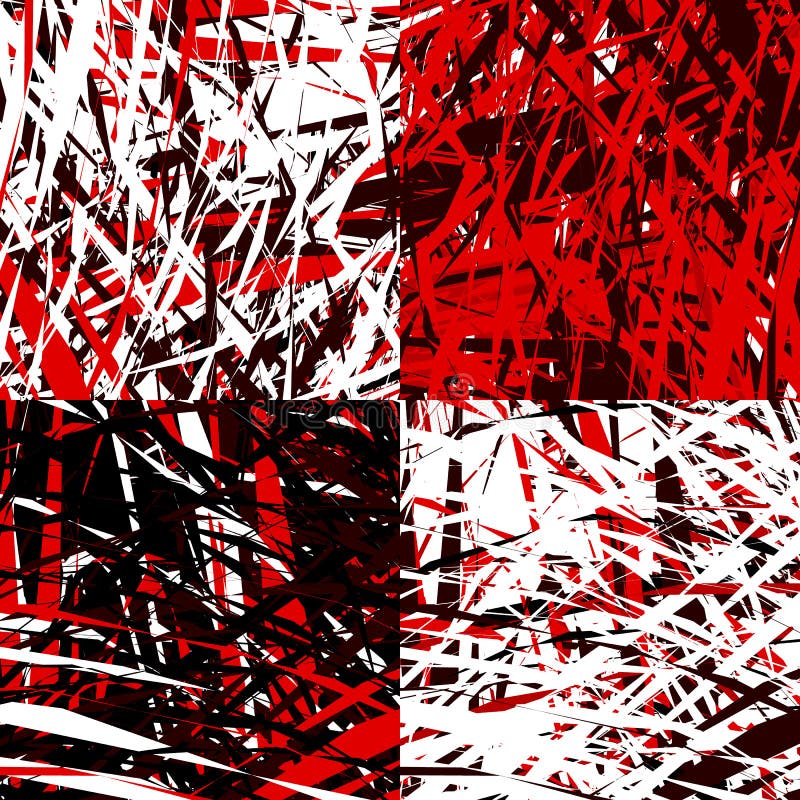 Rough, Grungy Abstract Pattern Or Texture With Random Composition Of ...