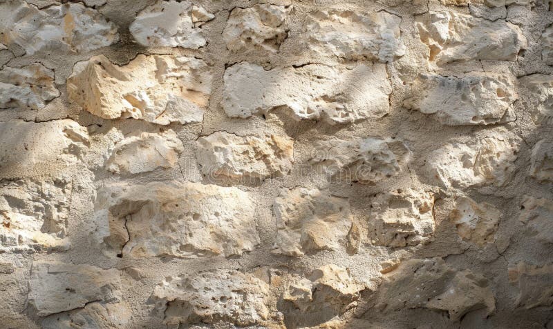 Rough-hewn limestone wall stock image. Image of desert - 322060975