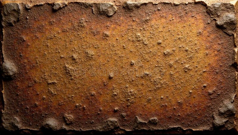 Rough Hewn Rectangle, Deep Brown Tones, Visible Grain, Texture ...