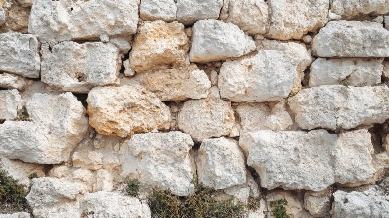 Rough Hewn Stone Wall Texture Background Stock Illustration ...