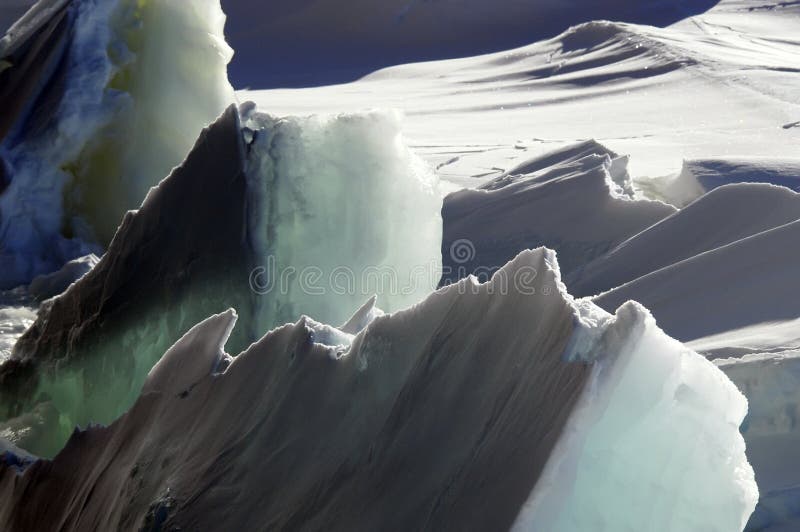 Ice edge stock image. Image of drifting, frozen, broken - 27951225