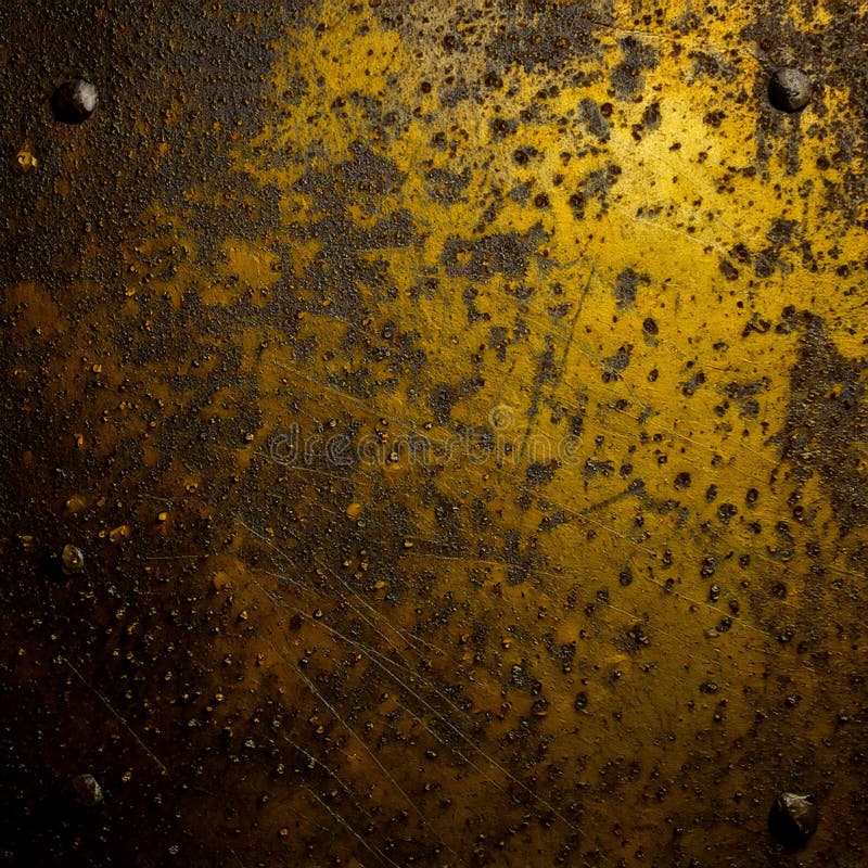 Rough Industrial Iron Surface with Welded Seams and Traces of Oil Stock ...