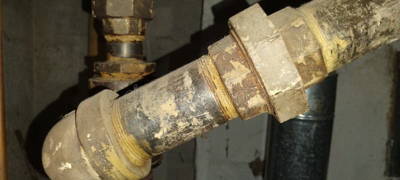 Rough Iron Pipe Water Sewer Stock Image - Image of pipe, sewer: 391329333