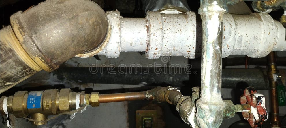 Rough Iron Pipes Water Sewer Stock Photo - Image of water, rough: 391329332