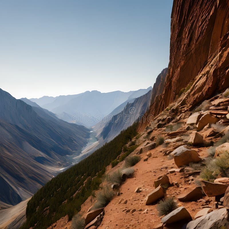 A Rough and Jagged Texture with Rocky Cliffs and Mountainous Terrain2 ...