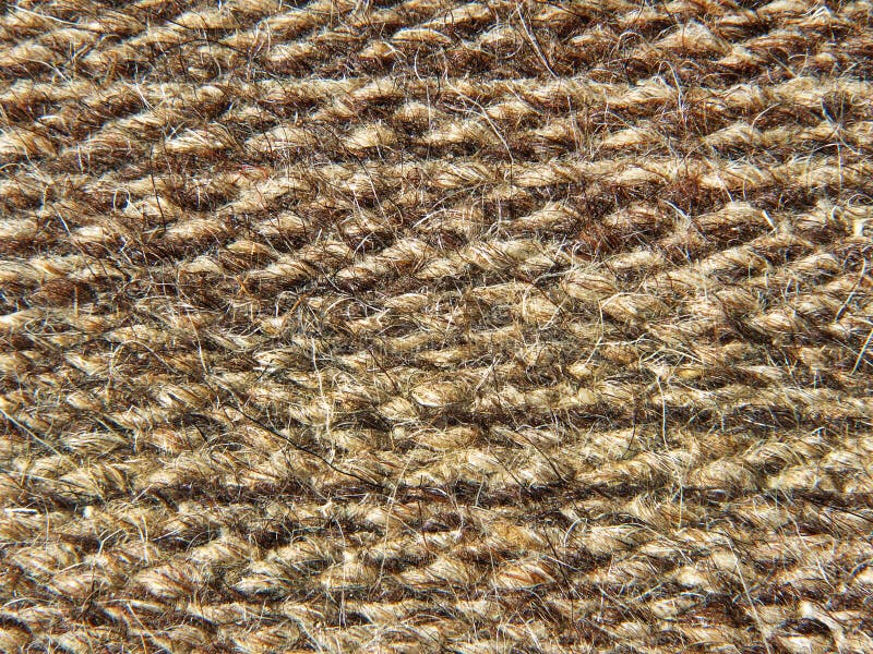 Rough Knit Camel Wool Fabric Texture Pattern. Stock Photo - Image of ...