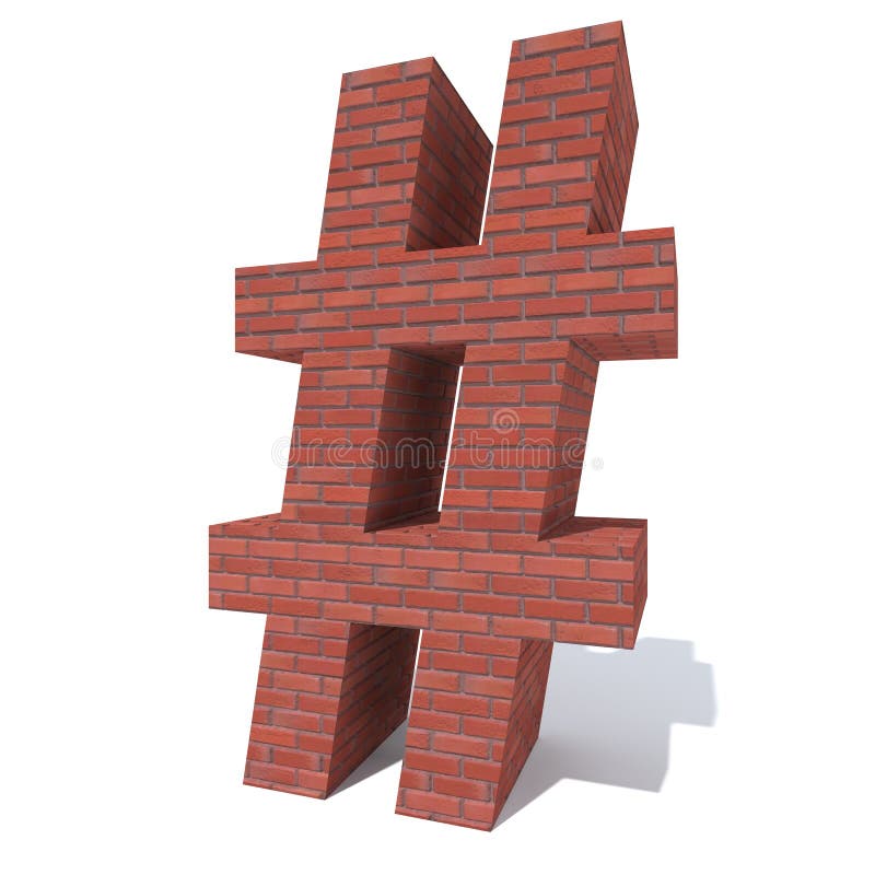 Rough Masonry Constructed Font or Type Stock Illustration ...