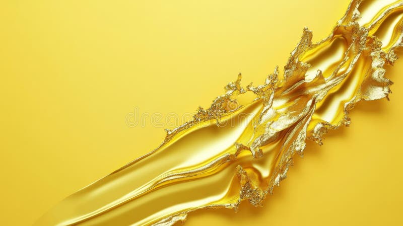 Rough Metallic Surface Details are Present in the Cracked Gold Foil ...