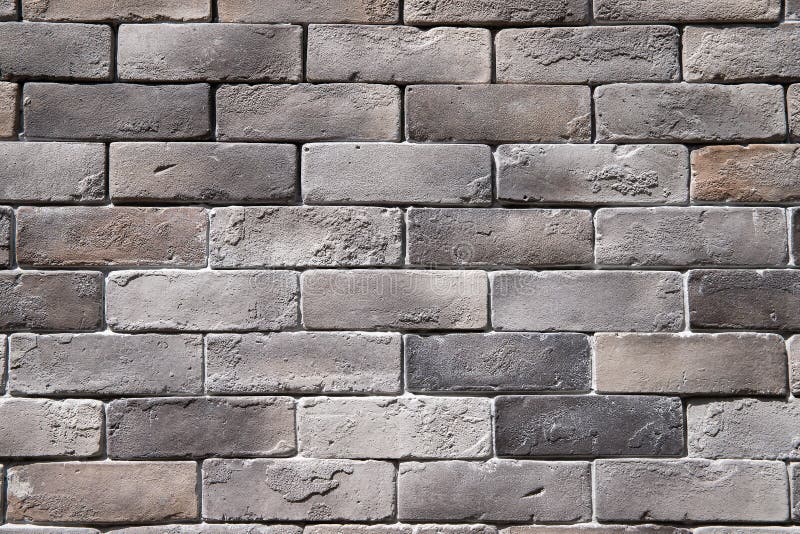 Rough Modern Loft Style of Grey Stone Brick Wall Background, Texture ...