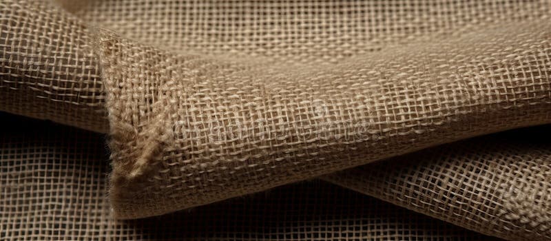Rough Natural Texture of Linen or Burlap for a Panoramic Horizontal ...