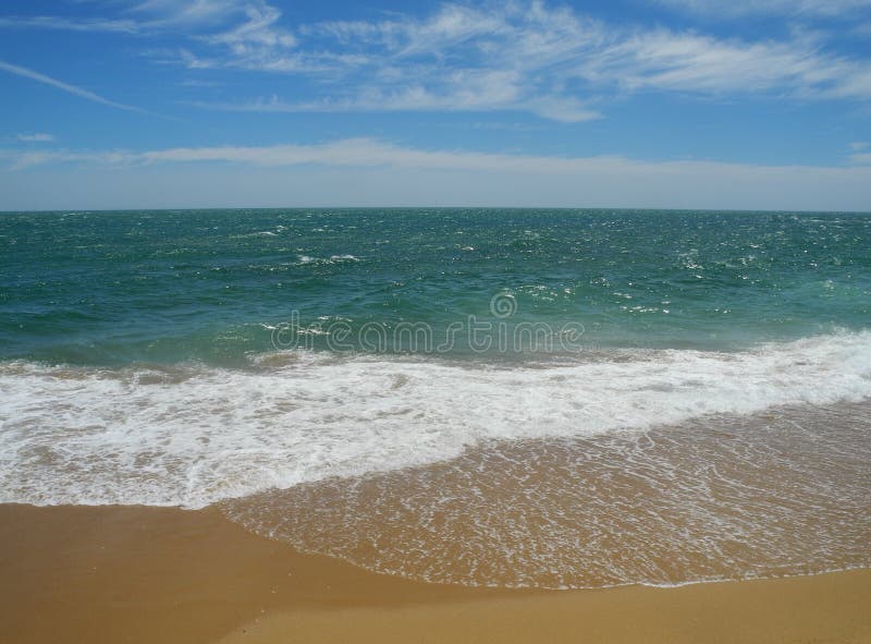 Rough Ocean, Atlantic Ocean, Cadiz, Spane. Stock Photo - Image of view ...