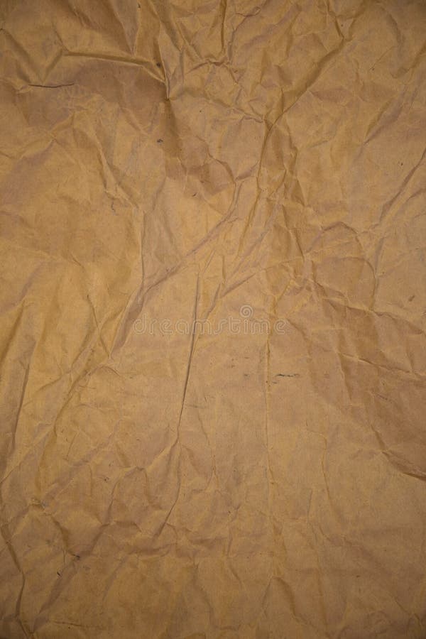 Rough Paper Texture, Crumpled Old Paper Stock Image - Image of ...