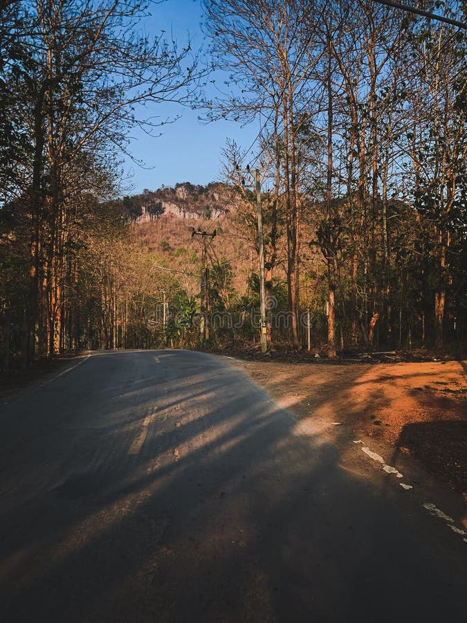 Rough path in the evening stock image. Image of riverside - 159764175