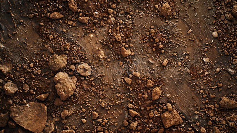 ## Rough Path Traced by Embedded Rocks Stock Illustration ...