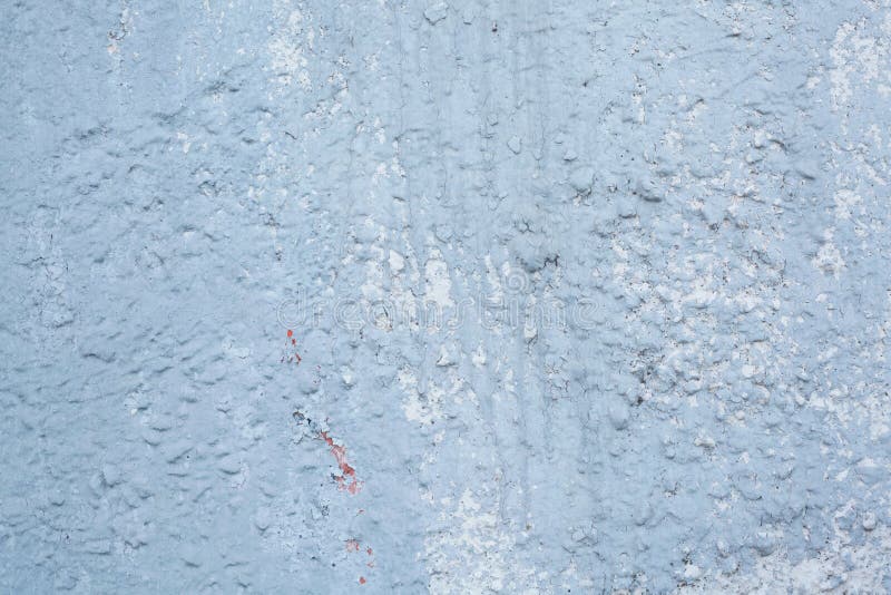 Rough Peeling Blue Plaster on a Concrete Wall. Abstract Texture or ...