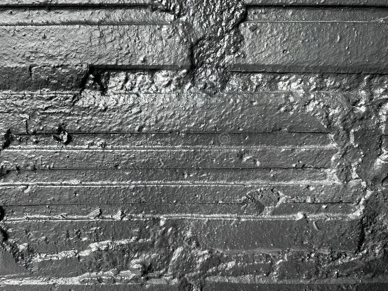 Dark Pewter Paint on a Rough Exterior Wall Stock Illustration ...