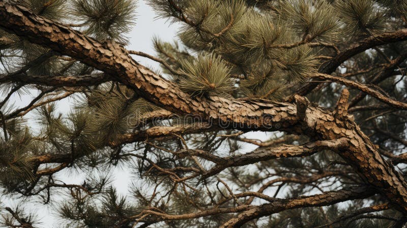 Rough pine tree texture stock photo. Image of surface - 373084904