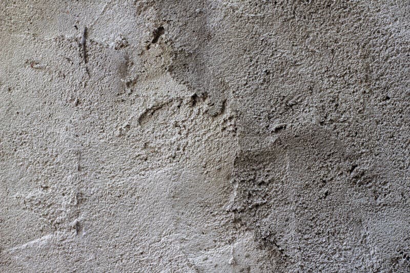 Rough Plaster Cement Concrete Wall Stock Image - Image of structure ...
