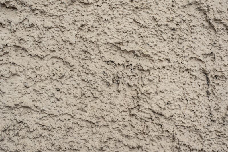 Rough Plaster at the Facade of a Building Stock Image - Image of rustic ...